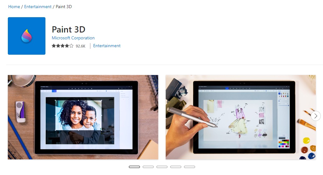 Paint 3D per Windows 10 si aggiorna alla 1.1610.31027.0 [Redstone 2 ...