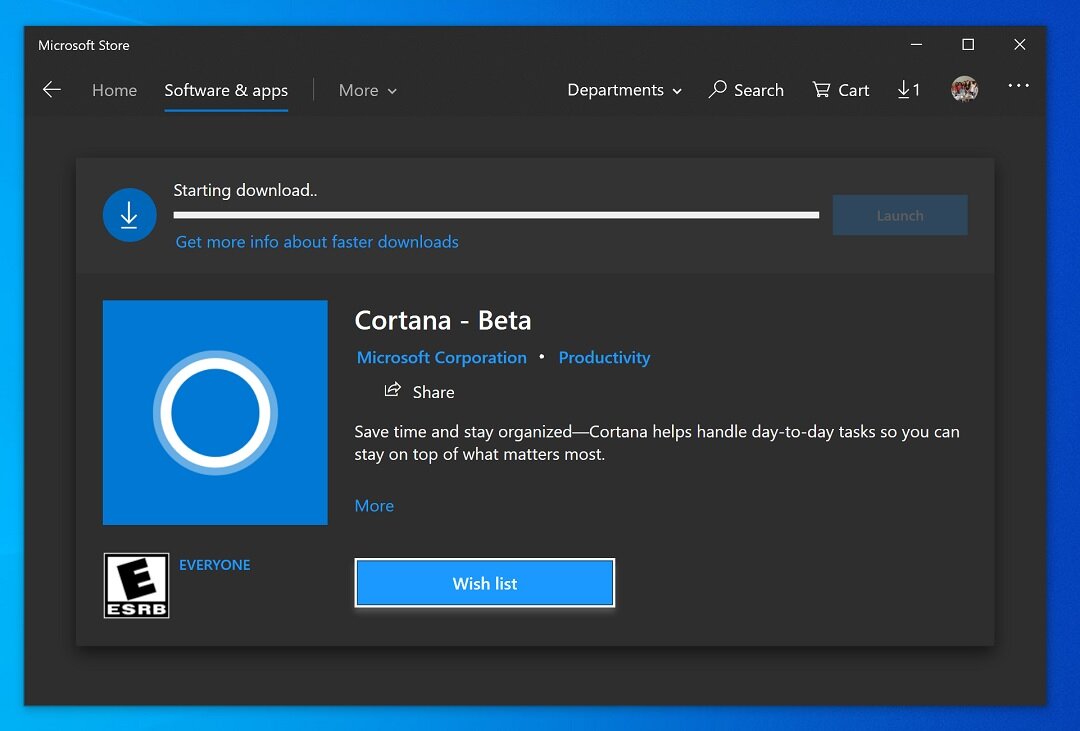 Cortana - Beta | Cortana sbarca, in versione beta, sul Microsoft Store ...