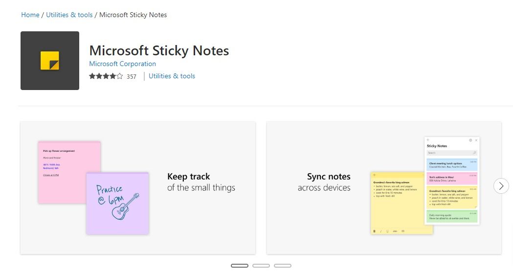 Microsoft Sticky Notes | Microsoft testa i tag e una modalità estesa ...