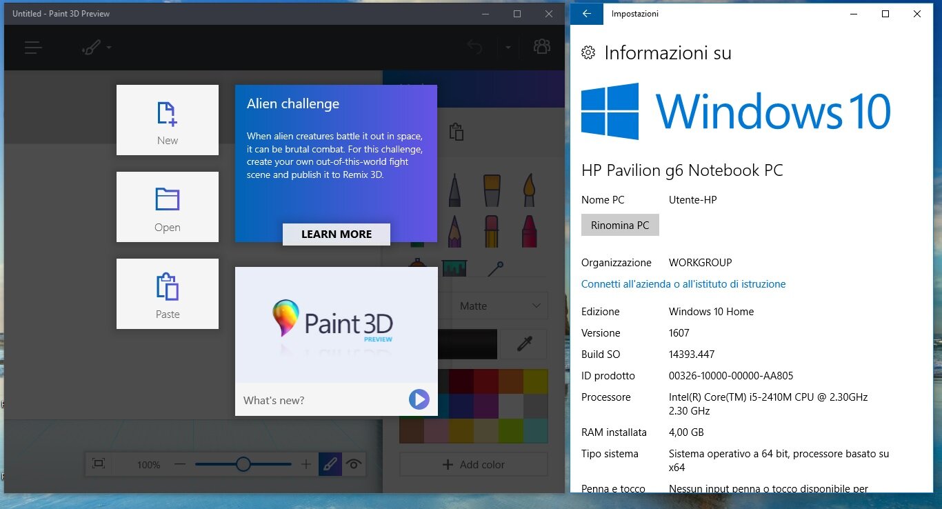 Esclusiva - Come installare l'ultima versione di Paint 3D su Windows 10 ...